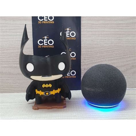 Suporte Batman para Alexa Echo Dot 4 e Echo Dot 5 Decoração presente