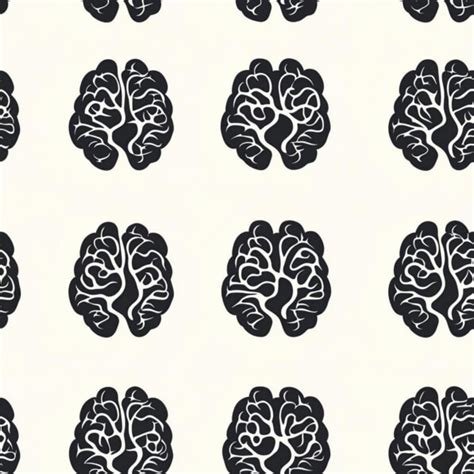 Download Stylized Brain Pattern Patterns Online Creative Fabrica