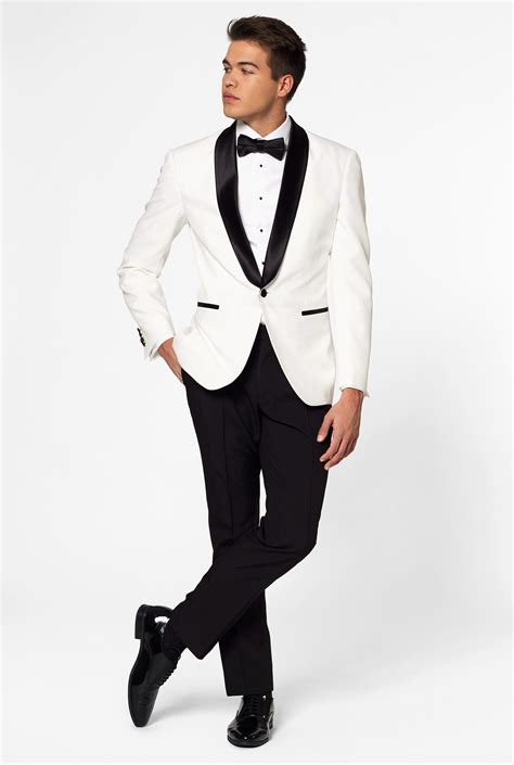 Pearly White Tuxedo Off White Dinner Jacket Opposuits Tuxedo