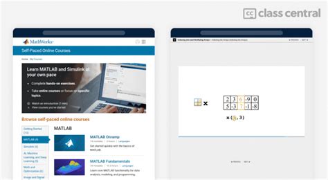 30 hours of matlab courses with free certificate — class central