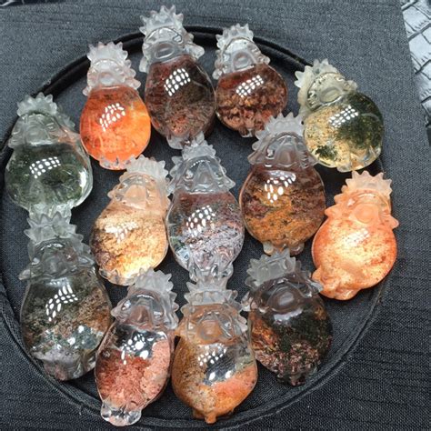 天然幽灵彩幽灵四季幽灵原石龙龟吊坠简单时尚男女款厂家直供 阿里巴巴