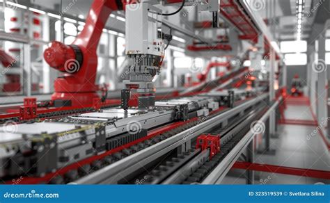 Synchronization Of Advanced Robots And Machinery On Ev Battery