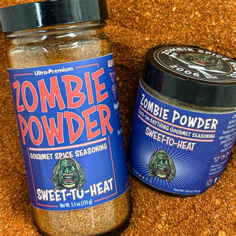 Zombie Spice Rub Co Zombie Powder Go Spice Pouch To Get Hooked
