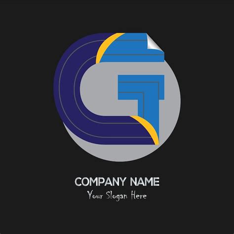 G Letra Logotipo G Monograma Letra G Simples E Moderno G Abstracto