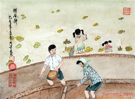 丰收图简笔画 简单丰收画 谷物简笔画 第3页 大山谷图库