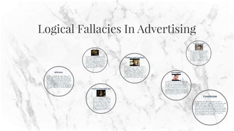 Logical Fallacies In Advertising By Megan Ward On Prezi