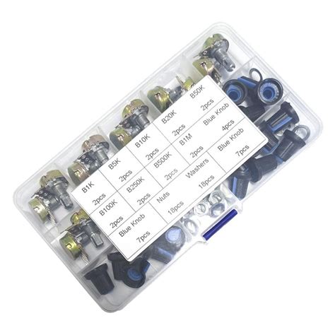 Tool 18pcs Rotary Linear Taper Potentiometer Resistor Set Shop Today Get It Tomorrow Tool 18pcs Rotary Linear Taper Potentiometer Resistor Set Shop Today Get It Tomorrow