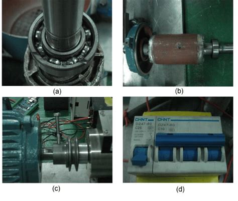 Various Motor Faults A Bearing Fault B Broken Rotor C Download Scientific Diagram