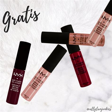 [Angebot] Gratis NYX Soft Matte Lip Cream ab 39€ Bestellwert - 5 Farben ...