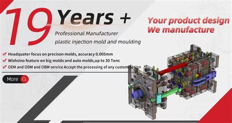 Specialty Injection Mould Design Pom Plastic Injection Molding Cavity