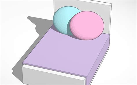 3d Design Bed Tinkercad