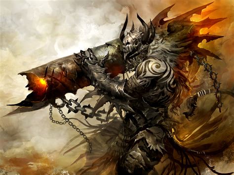 Guild Wars Wallpaper Guild Wars 2 Girl Warrior Wallpaper Hd Games