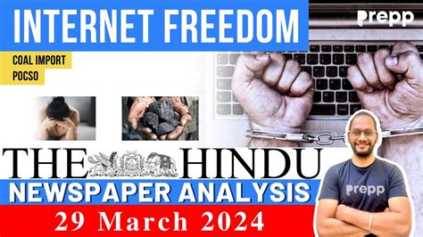 29 March 2024 The Hindu Newspaper Analysis For Upsc Hindu Newspaper