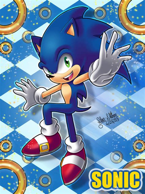 Sonic The Hedgehog By Star Shiner On Deviantart