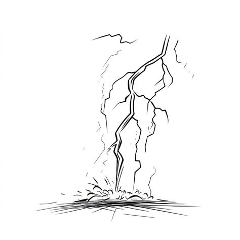 Thunder Lightning Drawing Sketch Free Photo Illustration Rawpixel