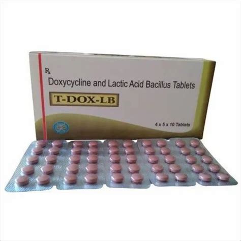 Doxycycline And Lactic Acid Ba At 500 Box Doxycycline Tablet In Nagpur ID 24593702088
