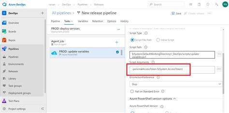 azure devops pass a personal access token pat in azure ci cd pipelines radu narita