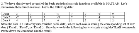 Solved Check The Size Of The Data Mean Of Each Row Of Chegg