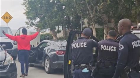 Stolen Vehicle Suspect Arrested After Driving Wrong Way In Venice Beach