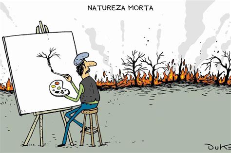 Blog De Geografia Charge Do Duke Natureza Morta