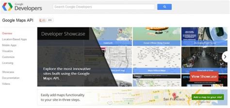 Google Lanza Sitio Web Dedicado A La API De Google Maps