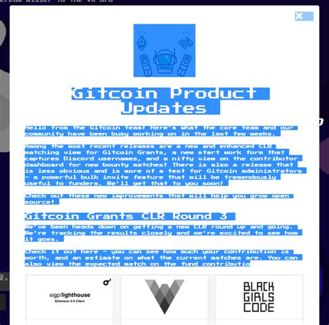 the big gitcoin quests feedback thread · issue 5298 · gitcoinco web