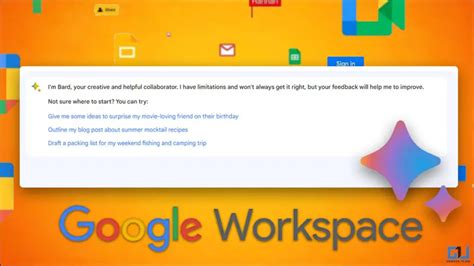How To Enable Bard AI For Google Workspace Accounts Gadgets To Use