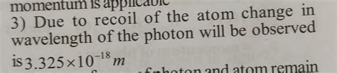 A Free Mercury Atom Initially At Rest Emits A Photon