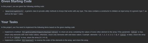 Solved Given Starting Code In This Project You Are Given