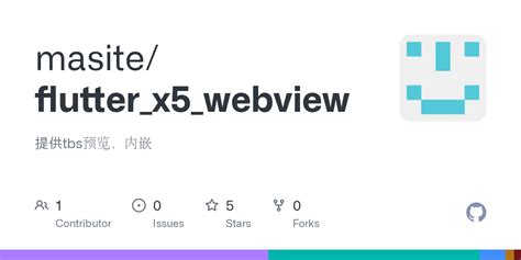 Flutter X5 Webview Flutter Tbs Test Lib Main Dart At Master · Masite Flutter X5 Webview · Github