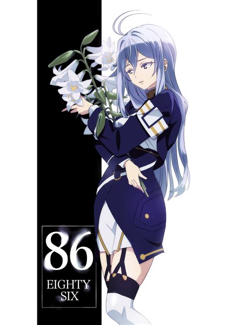 Safebooru 1girl 86 Eightysix Antenna Hair Armband Bangs Blue Eyes