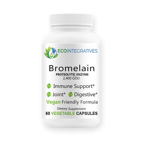 Bromelain Proteolytic Protein Digesting Pineapple Enzyme 2400 Gdu