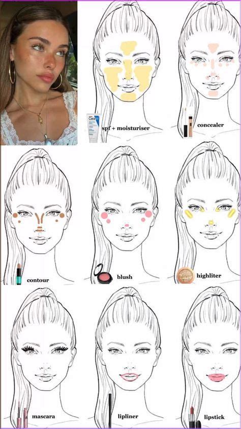 Pin By Abigail Lee On Women Beauty Makeup Routine Simple Makeup
