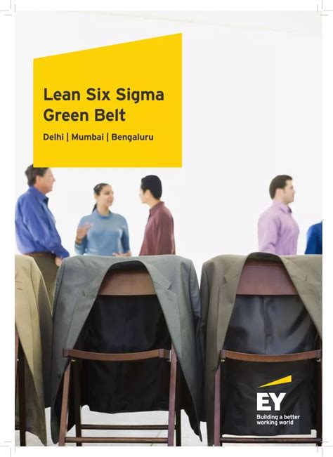 PPT Lean Six Sigma Green Belt Training Certification Program EY India PowerPoint