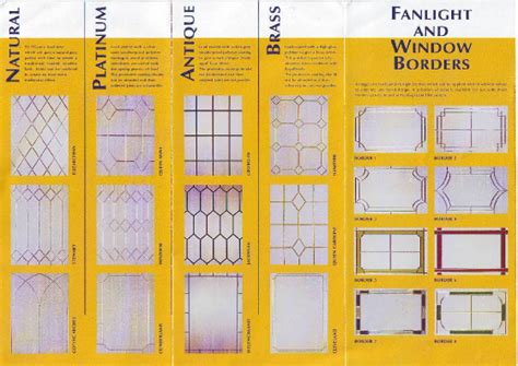 Leaded Glass Designs