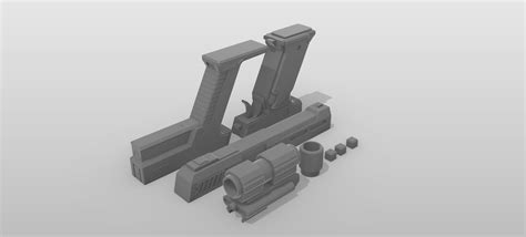 🔫 Helldivers 2 P 2 Peacemaker Pistol High Quality 3d Print Model