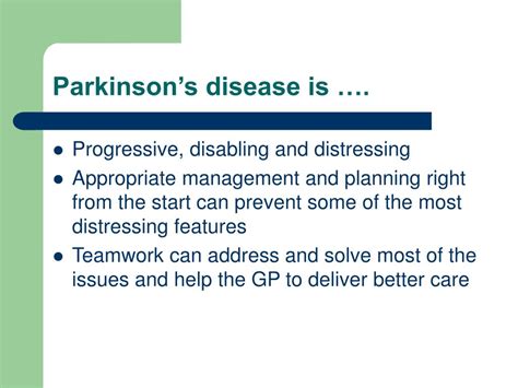 Ppt Parkinsons Disease Powerpoint Presentation Free Download Id