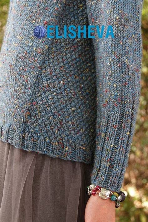 Изумительно красивый пуловер спицами с регланом от Artesano Yarns из