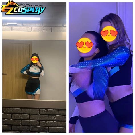 Uniforme De Animadora De Euphoria Maddy Traje De Manga Larga Crop Top