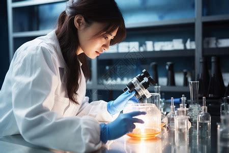 实验室的女性研究员高清图片下载 正版图片600689212 摄图网