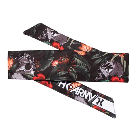 Hk Army Headband Tropical Skull