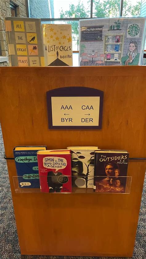 Starbooks Cafe • Library Display • Ya Library Display • Starbucks Book
