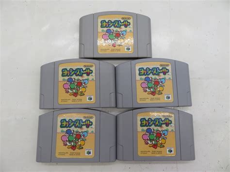 Yahooオークション Kmh1146 N64 ソフトのみ ヨッシーストーリー 5本