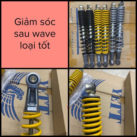 Phuộc Sau Giảm Sóc Xe Wave 50cc 110 100 Nhỏ S110 Rsx Rs Shopee Việt Nam