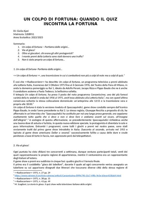 Paper Storia Dei Media Prove Desame Di Storia Dei Media Docsity