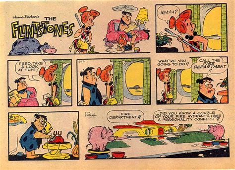 Flintstones Sunday Comic Strips Comics Comic Strips Newspaper