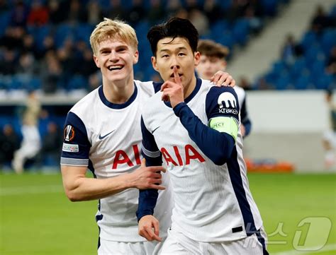 [축구] 손흥민 멀티골 토트넘 호펜하임전 3 2 승리로 유로파리그 16강 진출