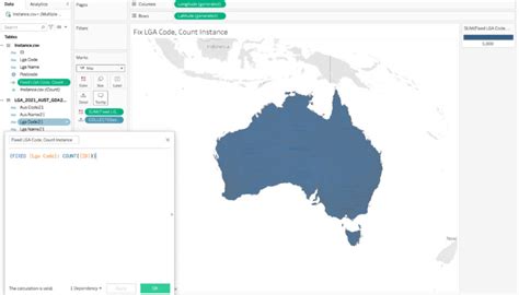 How To Create A Coloured Geomap Representing The Count Per Area