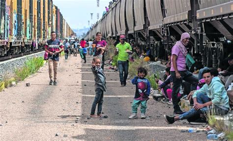 Paran Trenes Y Migrantes Quedan En Zona De Riesgo El Universal