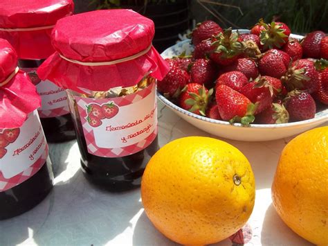 Mermelada De Frutilla Y Naranja